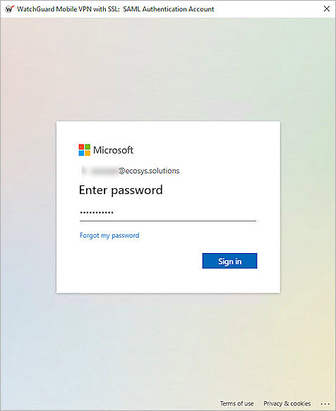 Microsoft Entra Id Saml Authentication With Firebox Mobile Vpn With Ssl Integration Guide